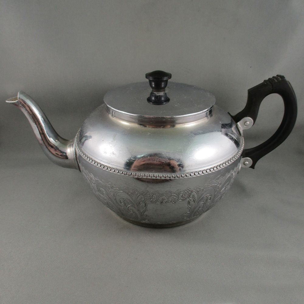 Vintage Sona Ware Aluminum Teapot