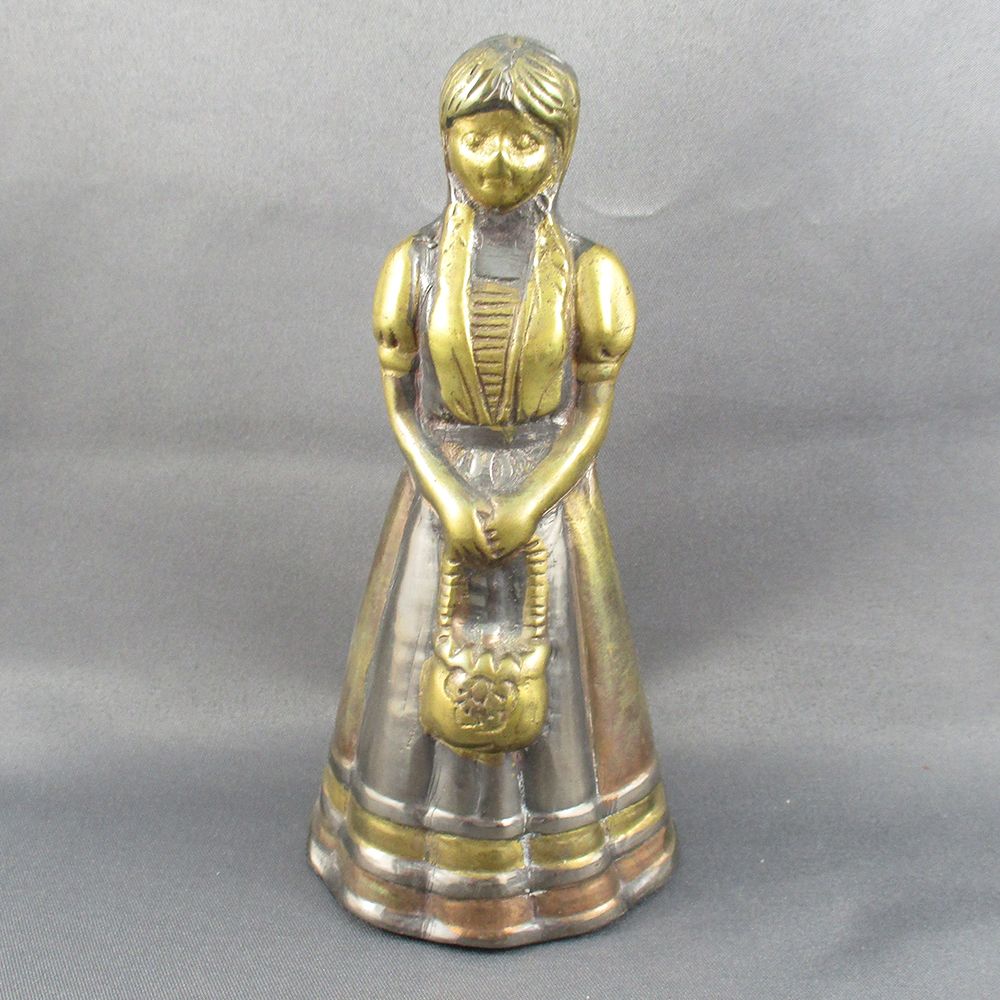 Brass Flower Maiden Bell