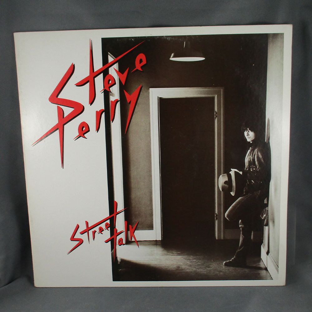 Vintage Steve Perry 'Street Talk' Vinyl Record