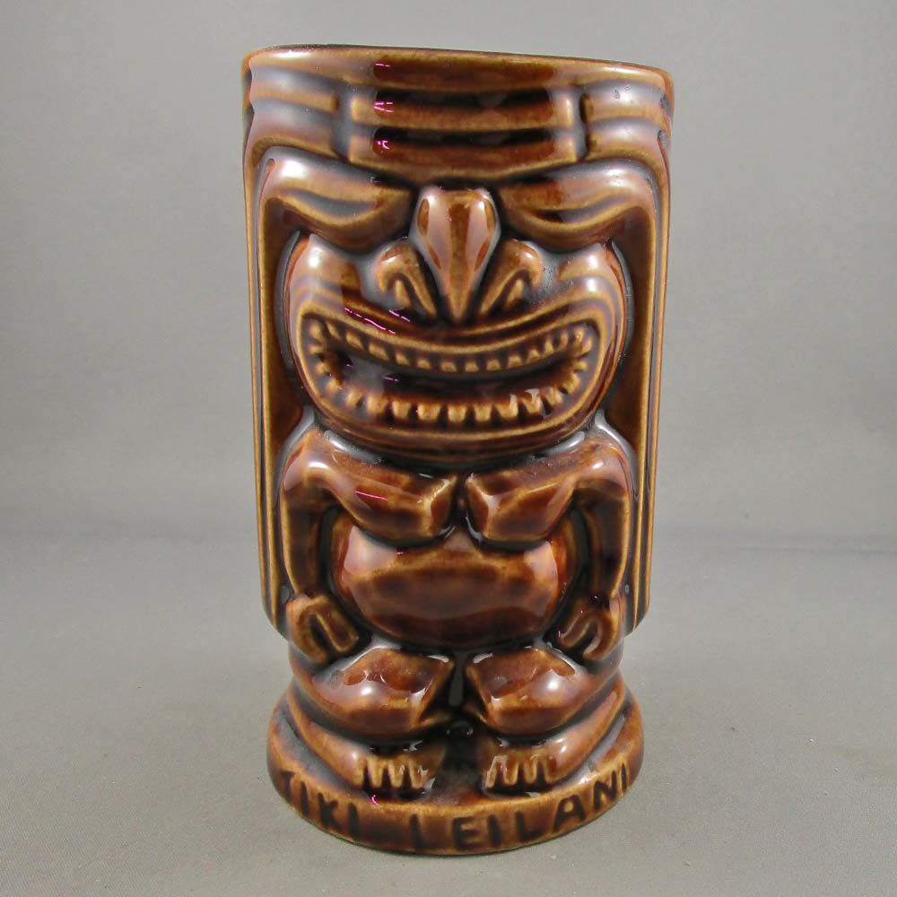 Vintage Tiki Leilani Ceramic Mug - Hawaii