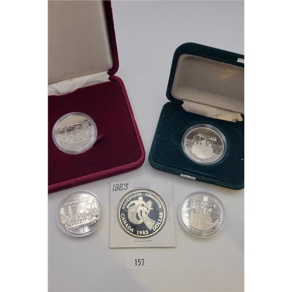 Canadian Commemorative Dollars 80 s Bundle Beck Auctions Inc Canadian Commemorative Dollars 80 s Bundle Beck Auctions Inc
