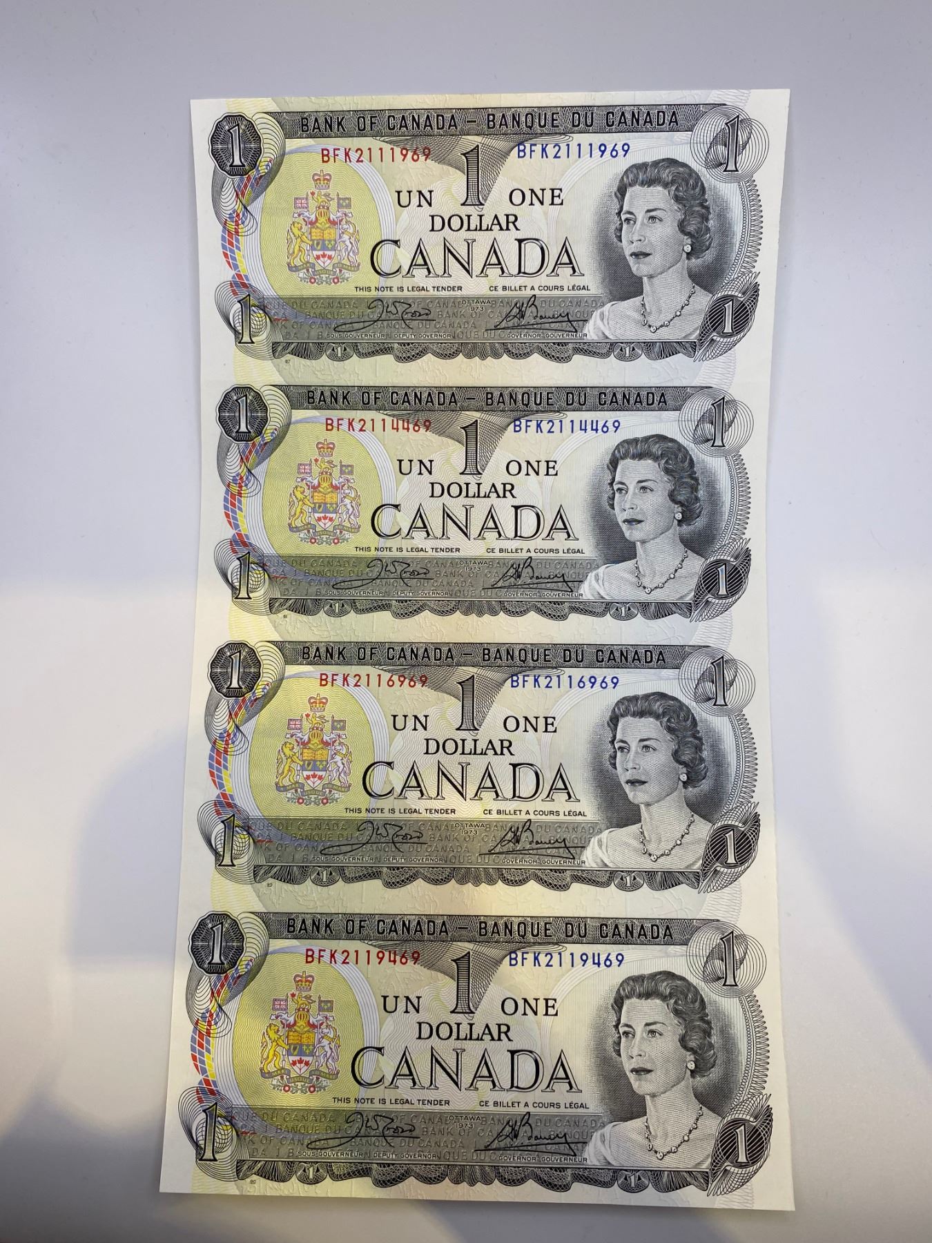 1973 1 Canadian Bill Sheet Beck Auctions Inc 1973-1-canadian-bill-sheet-beck-auctions-inc