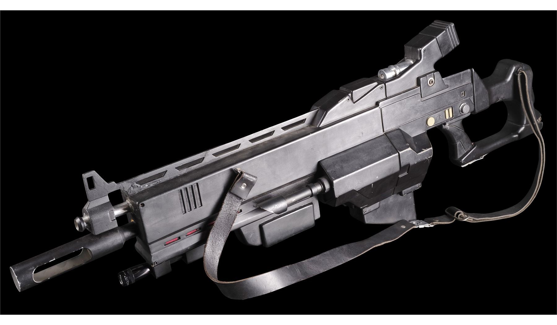 Lot #253: JUDGE DREDD (1995) - Light-Up Judge Hunter Rifle