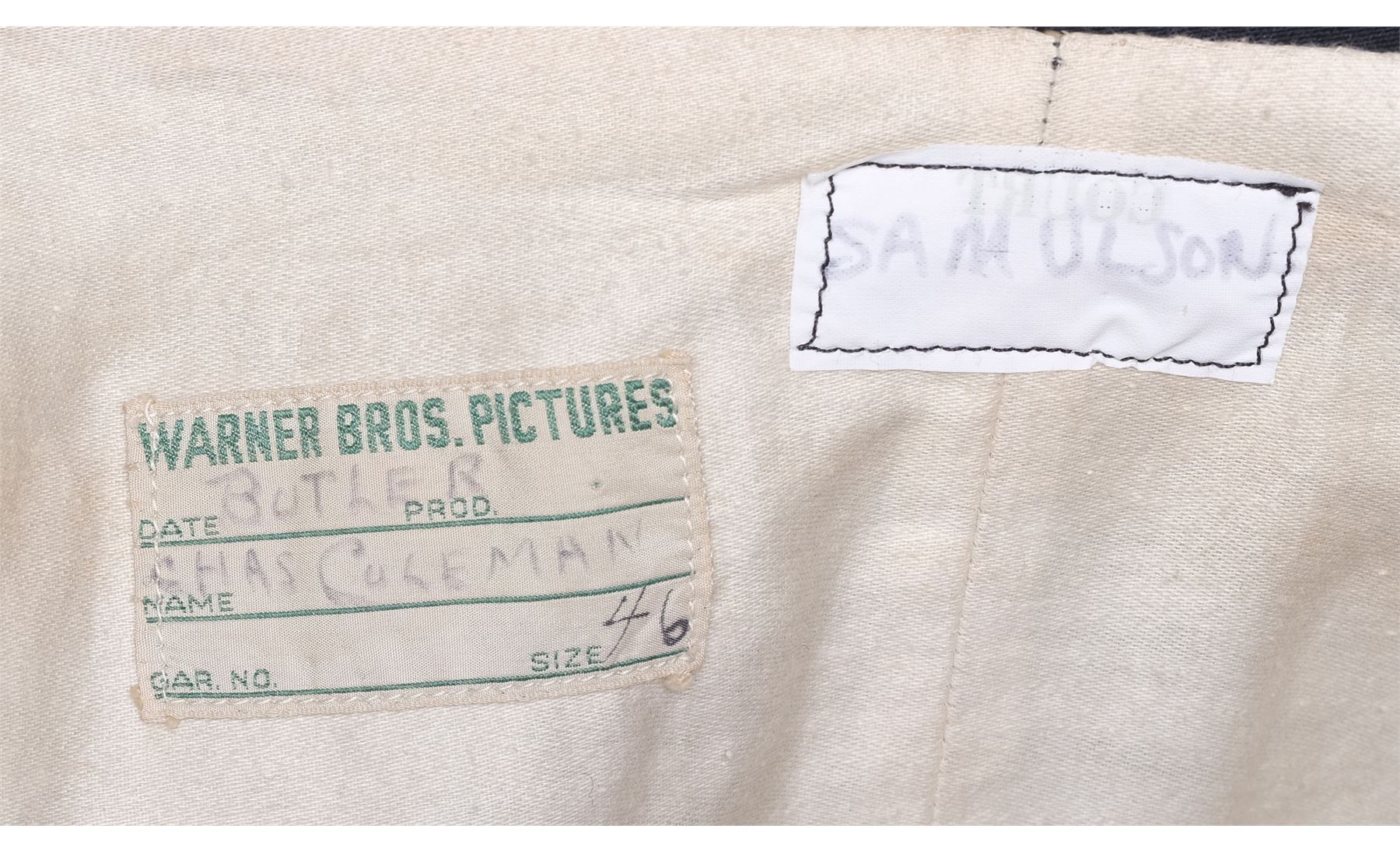 Lot #580: BATMAN RETURNS (1992) - Tucker Cobblepot's (Paul Reubens) Costume