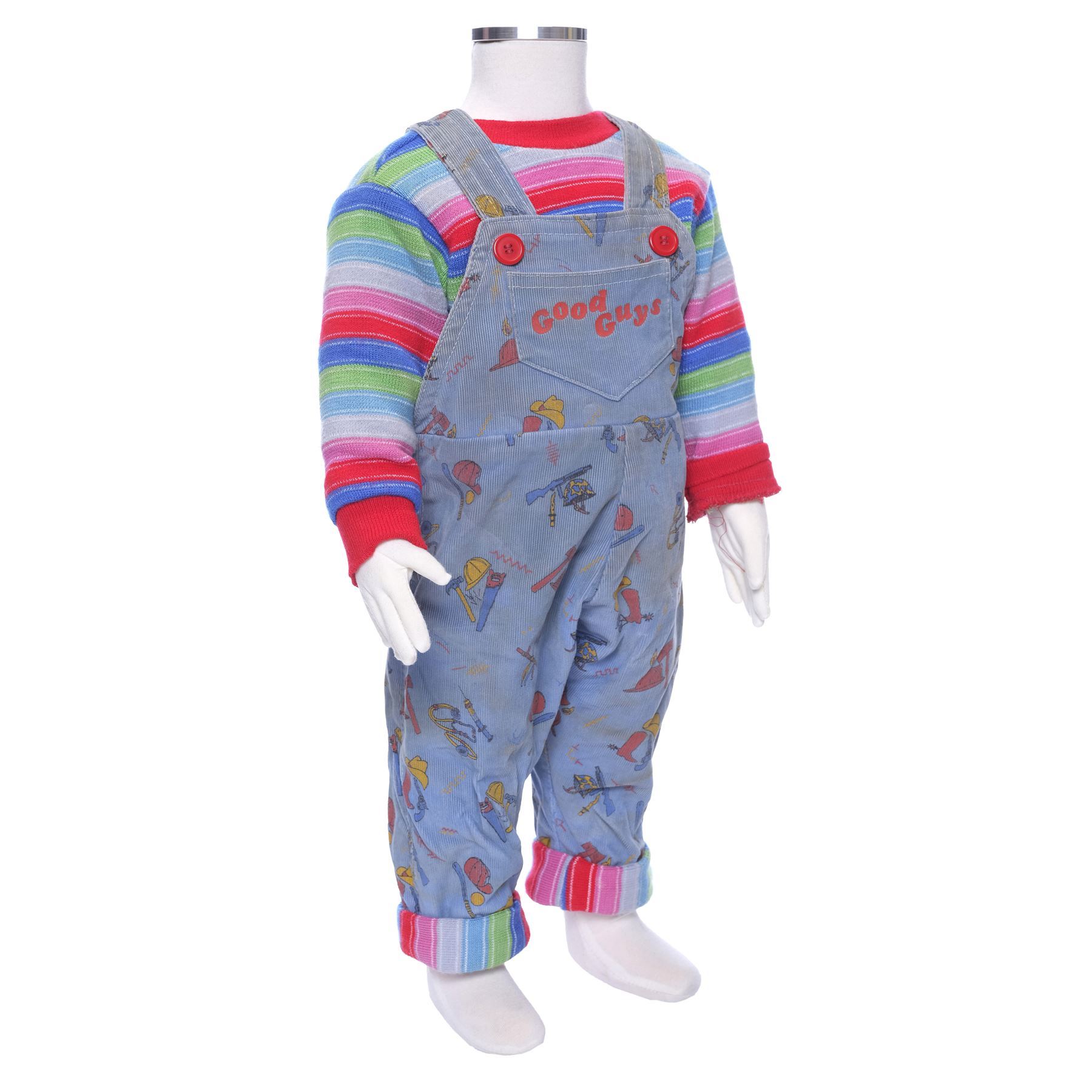 Lot #686: CHILD'S PLAY 2 (1990) - Production-Made Good Guys Doll Costume