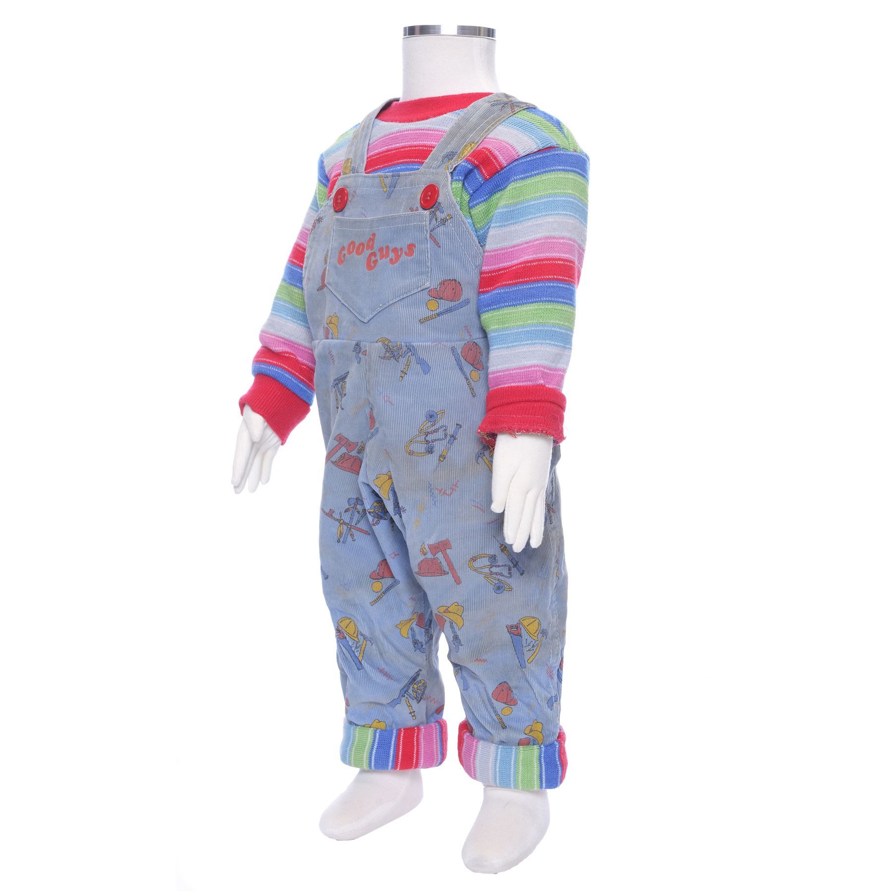 Lot #686: CHILD'S PLAY 2 (1990) - Production-Made Good Guys Doll Costume