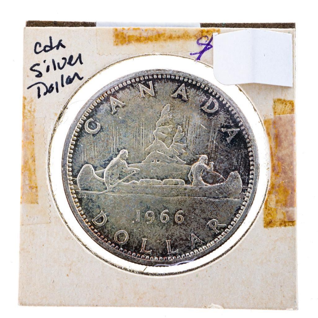 Canada 1966 Silver Dollar