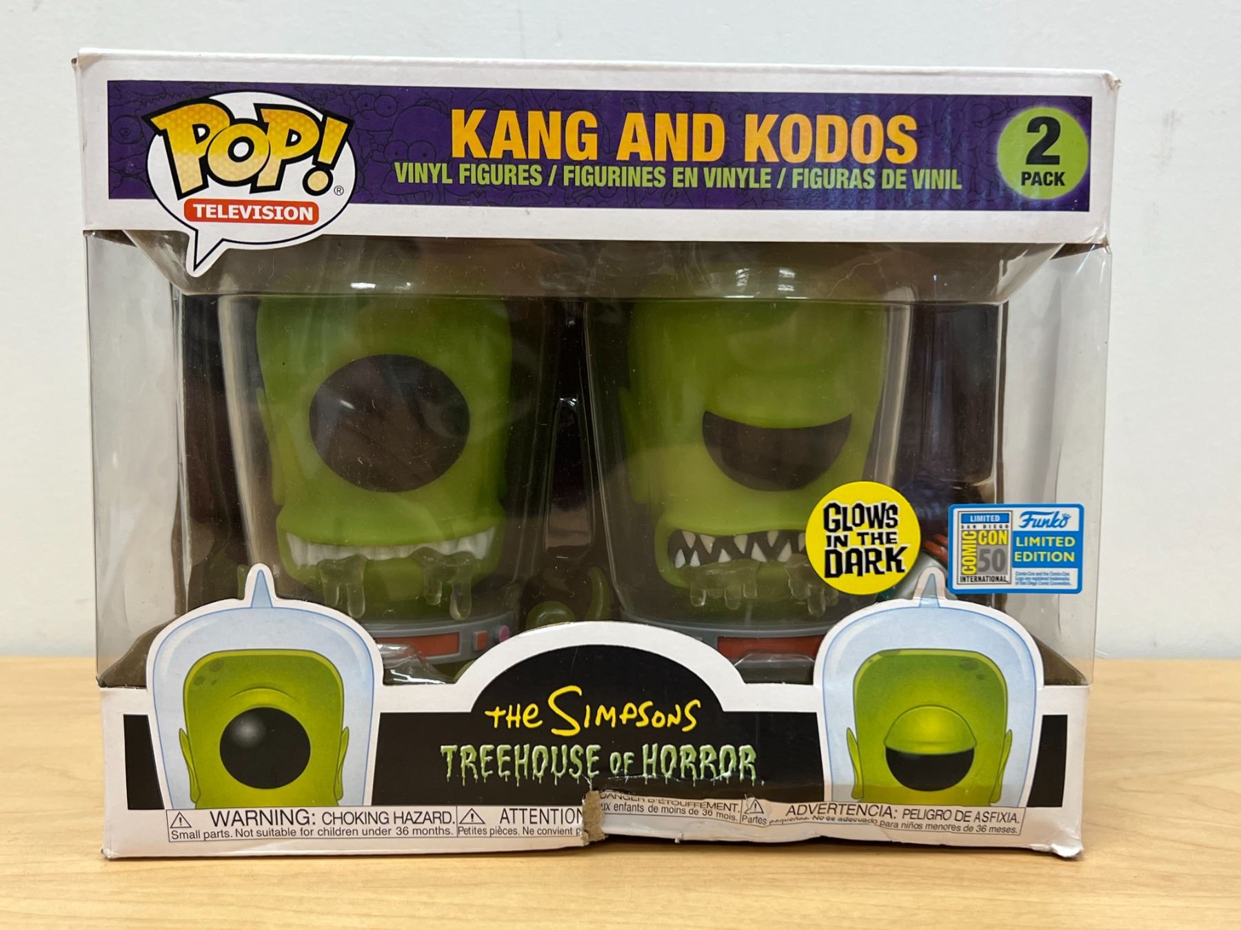 The Simpsons Kang & Kodos Treehouse of Horror Funko Television (box ...