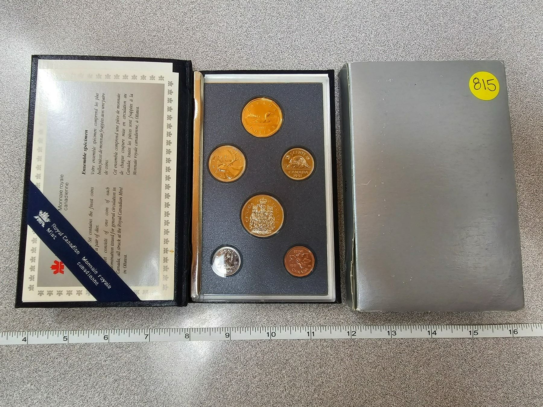 1991 Canada specimen set - Schmalz Auctions