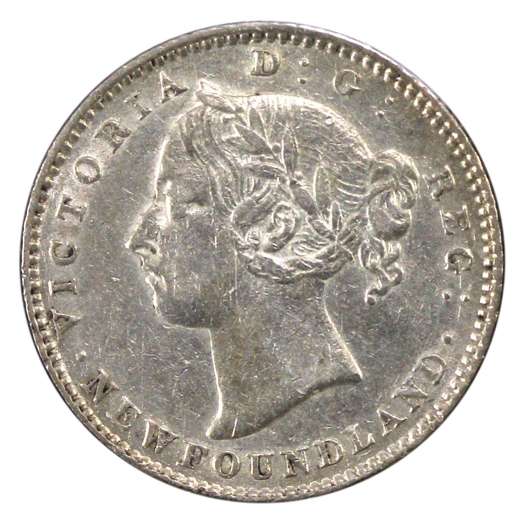 Newfoundland 10-cent 1888 EF40