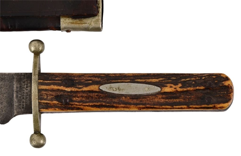 J. Rodgers & Son Sheffield Bowie Knife & Sheath