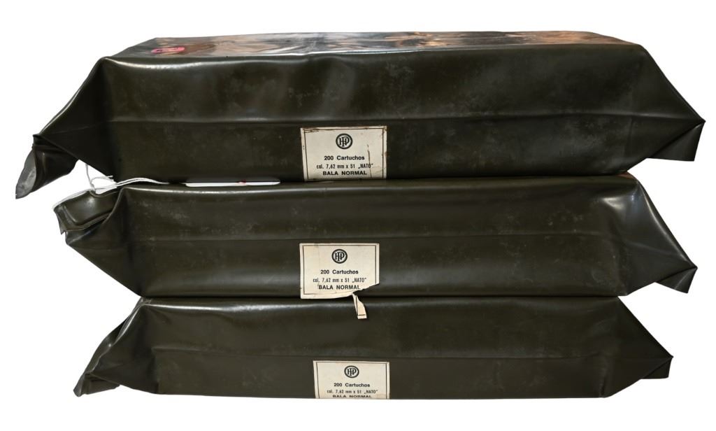 3 Sealed Military Battle Packs 7.62 x 51 NATO