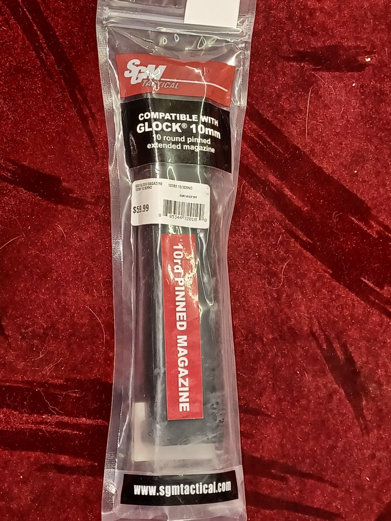 NEW SGM GLOCK 10MM 10ROUND PINNED MAGAZINE