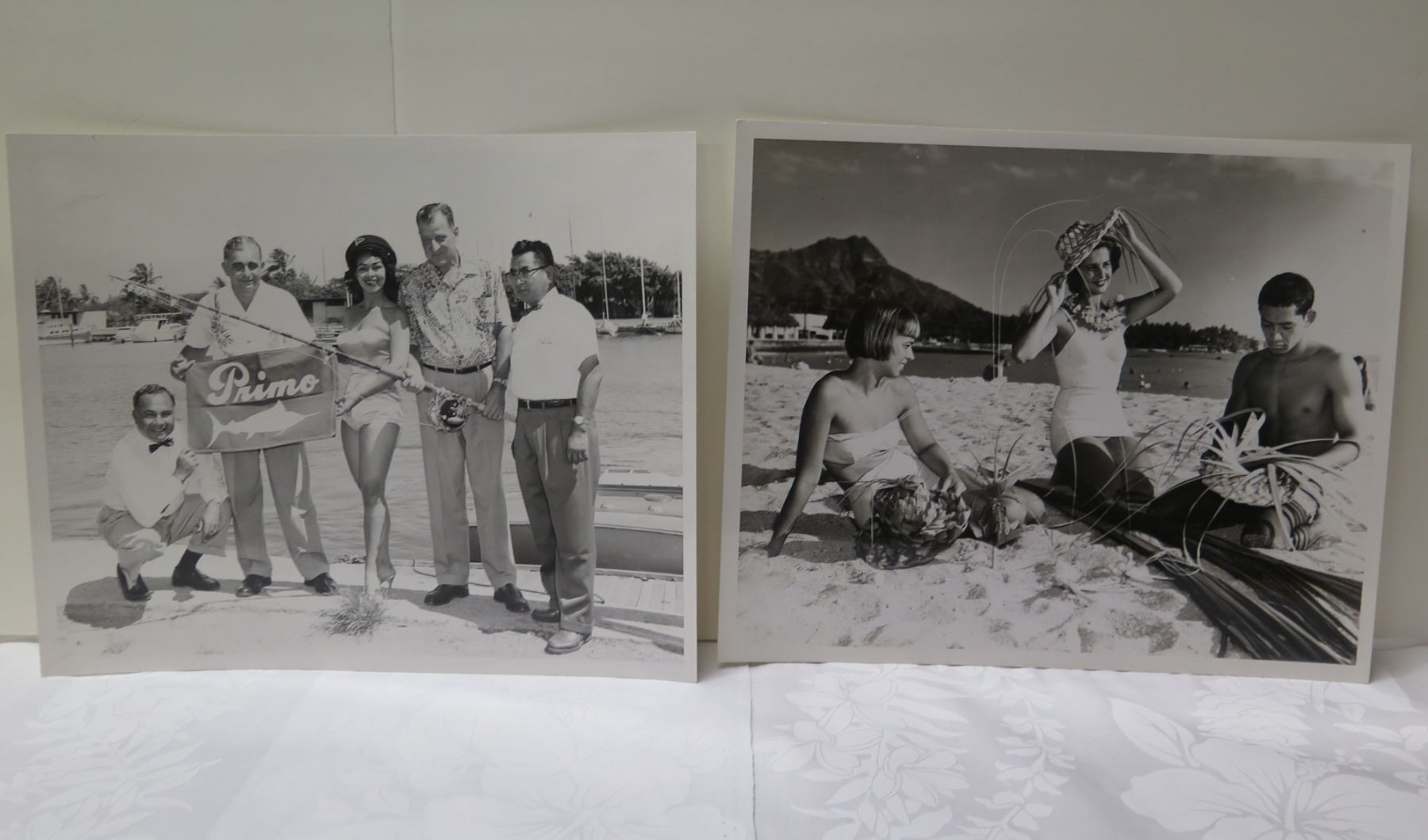 Qty 2 Billy Howell Advertising Photographs Beach & Primo Fishing ...