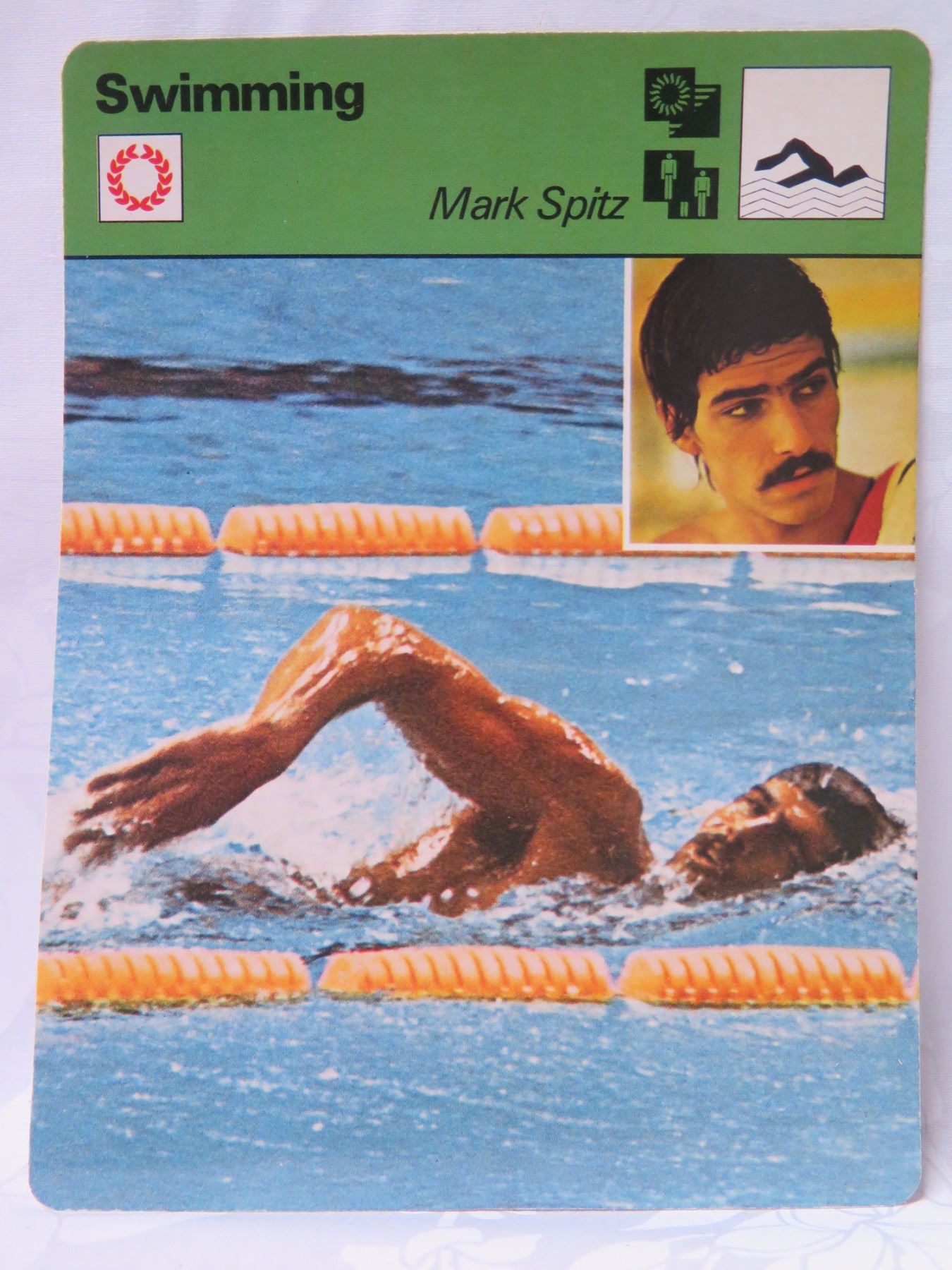 Qty 4 Swimming Bios: Duke Kahanamoku, Mark Spitz, Johnny Weissmuller ...