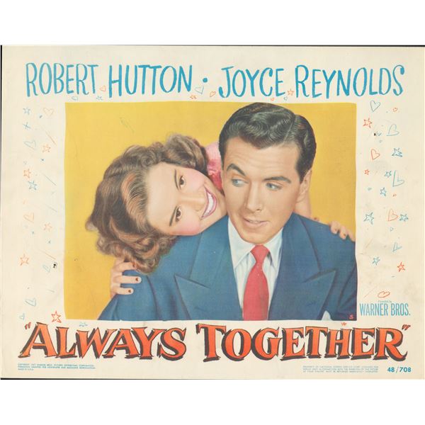 Always Together 1947 original vintage lobby card