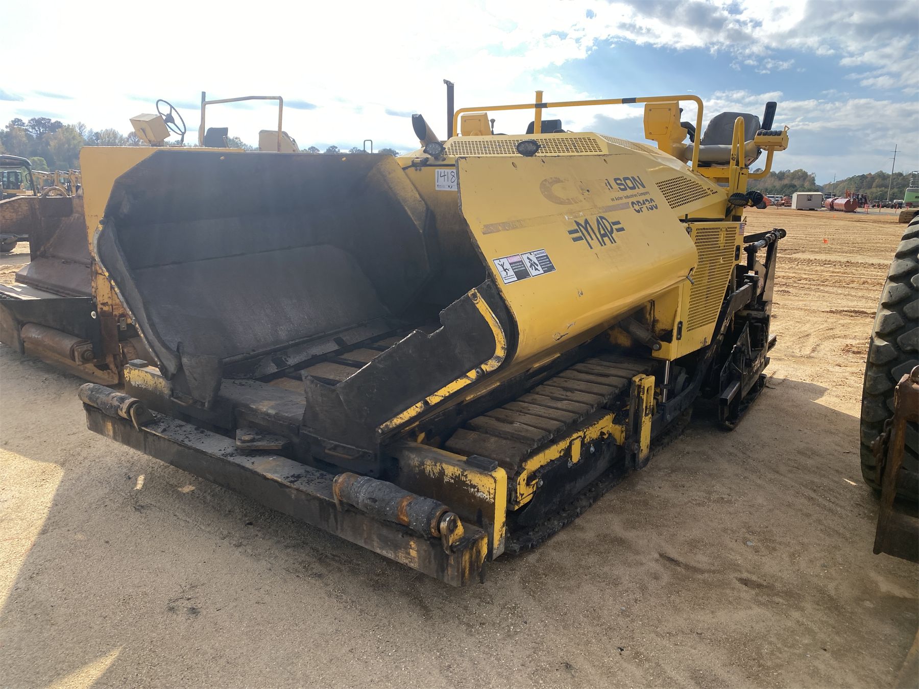 CARLSON CP130 Asphalt Paver - J.M. Wood Auction Company, Inc.