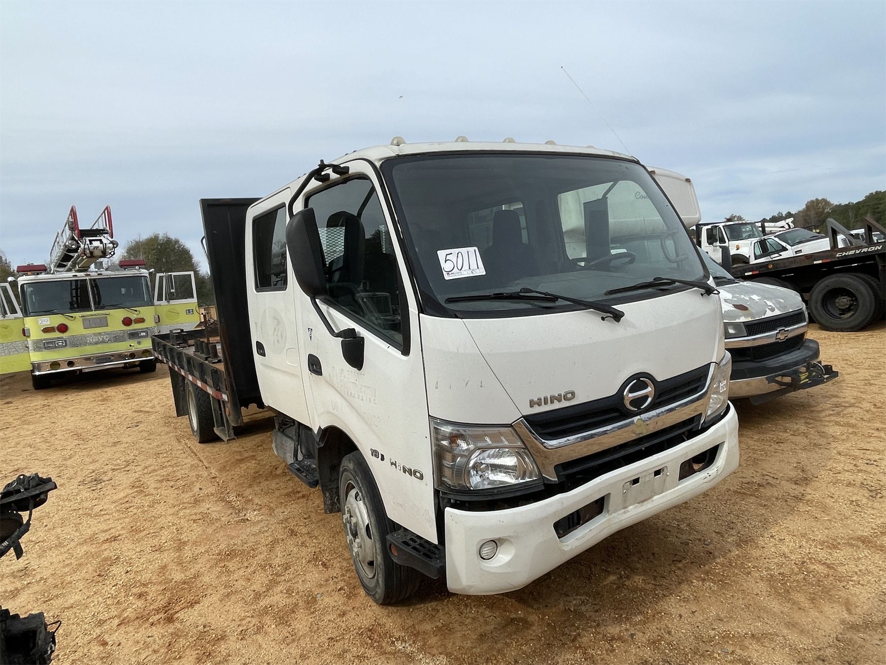 2017 HINO 195-DC Flatbed Truck - J.M. Wood Auction Company, Inc.