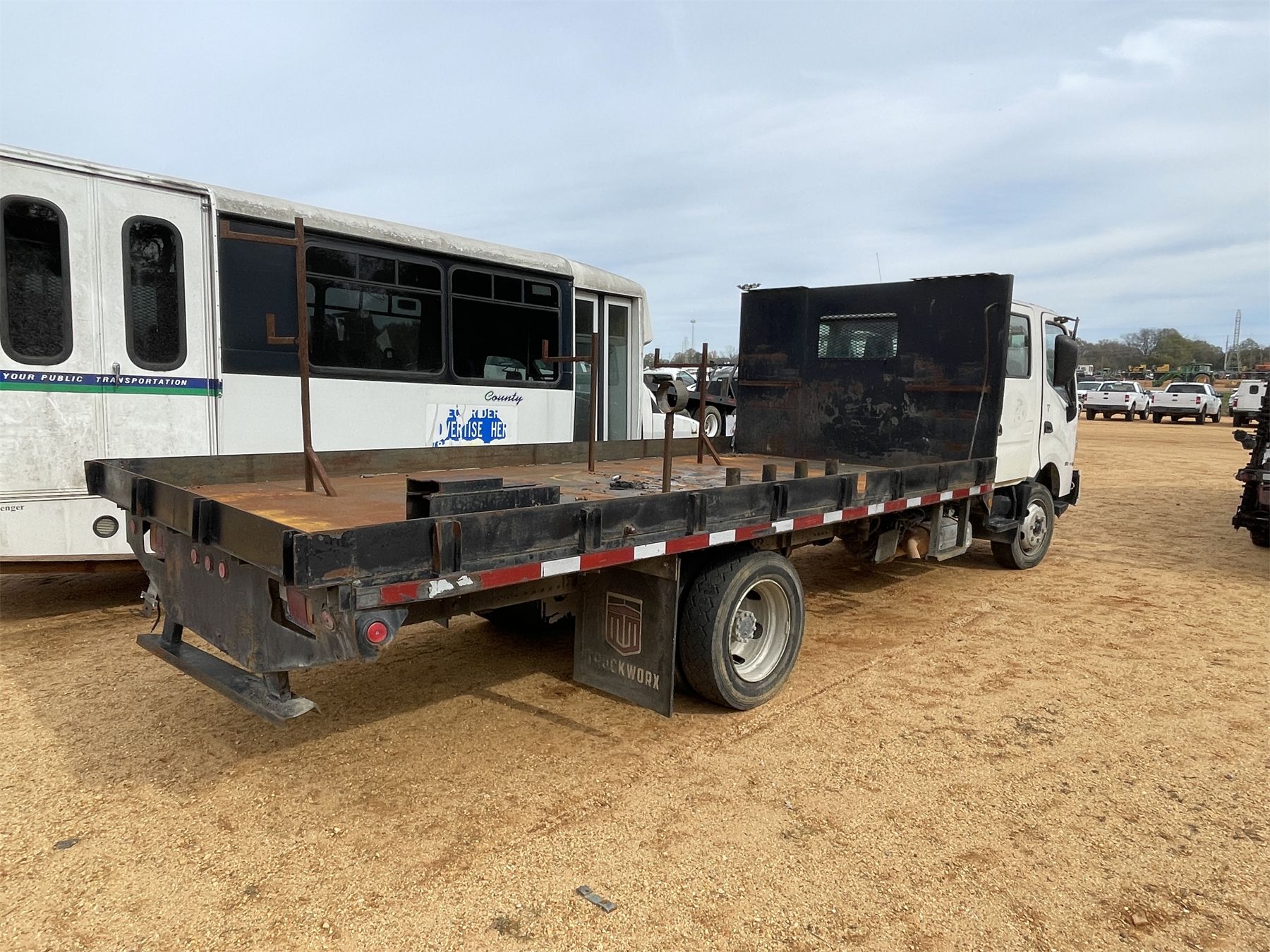 2017 HINO 195-DC Flatbed Truck - J.M. Wood Auction Company, Inc.