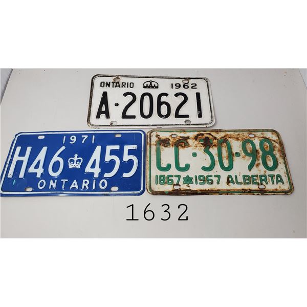 Vintage Canadian License Plates vintage-canadian-license-plates