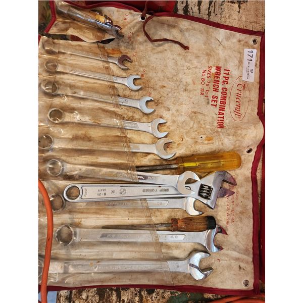 11 Piece Wrench Set Beck Auctions Inc