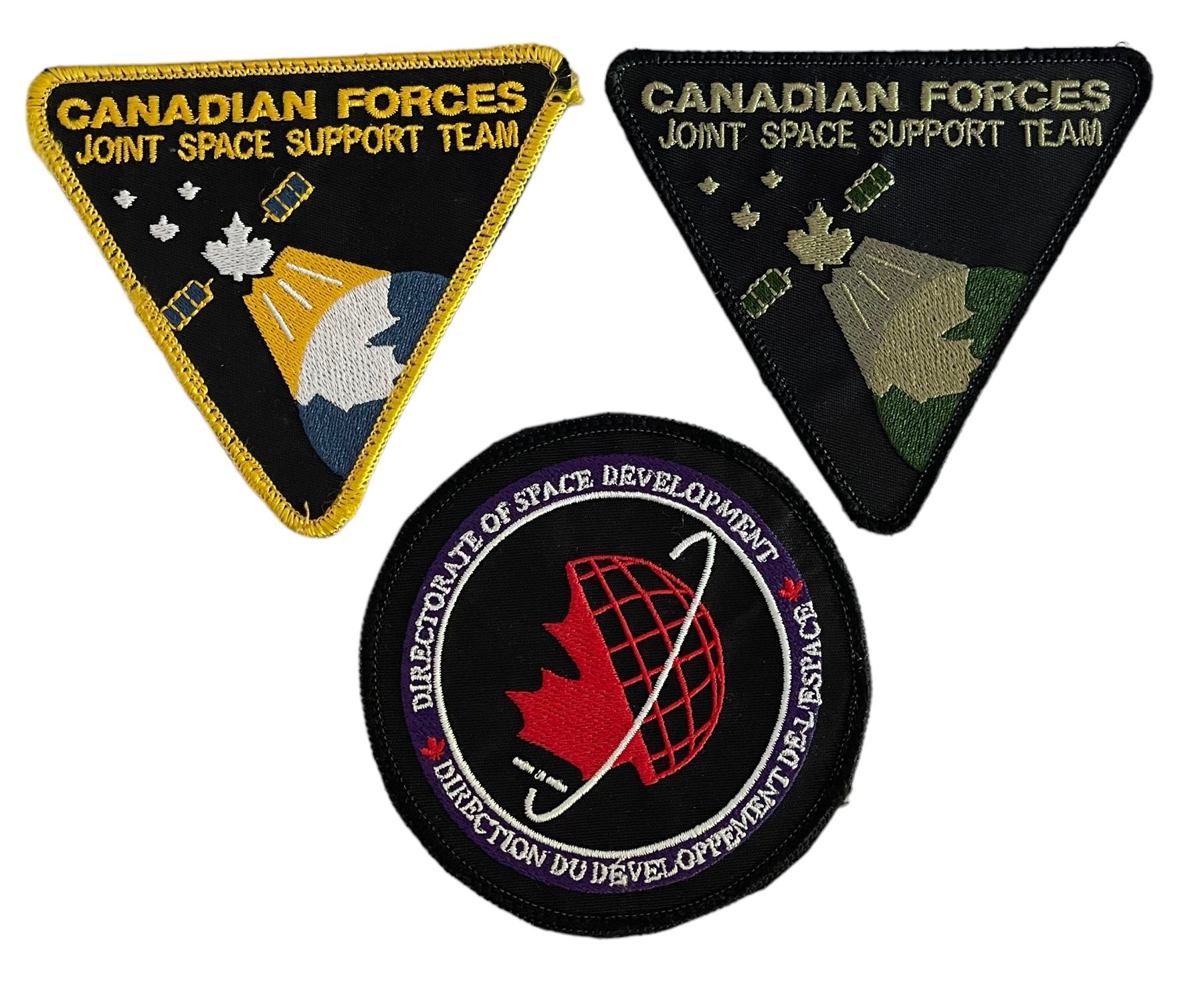 Canadian Joint Space Support Team Patches