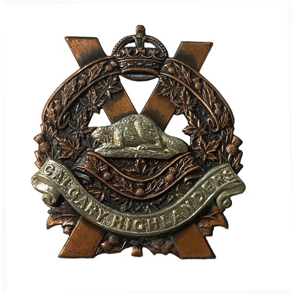 WW2 era, Calgary Highlanders Cap Badge