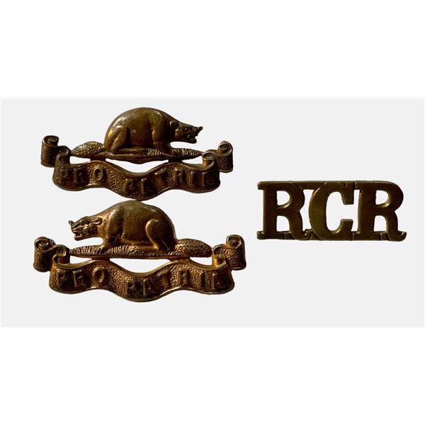 Early RCR Badge Lot
