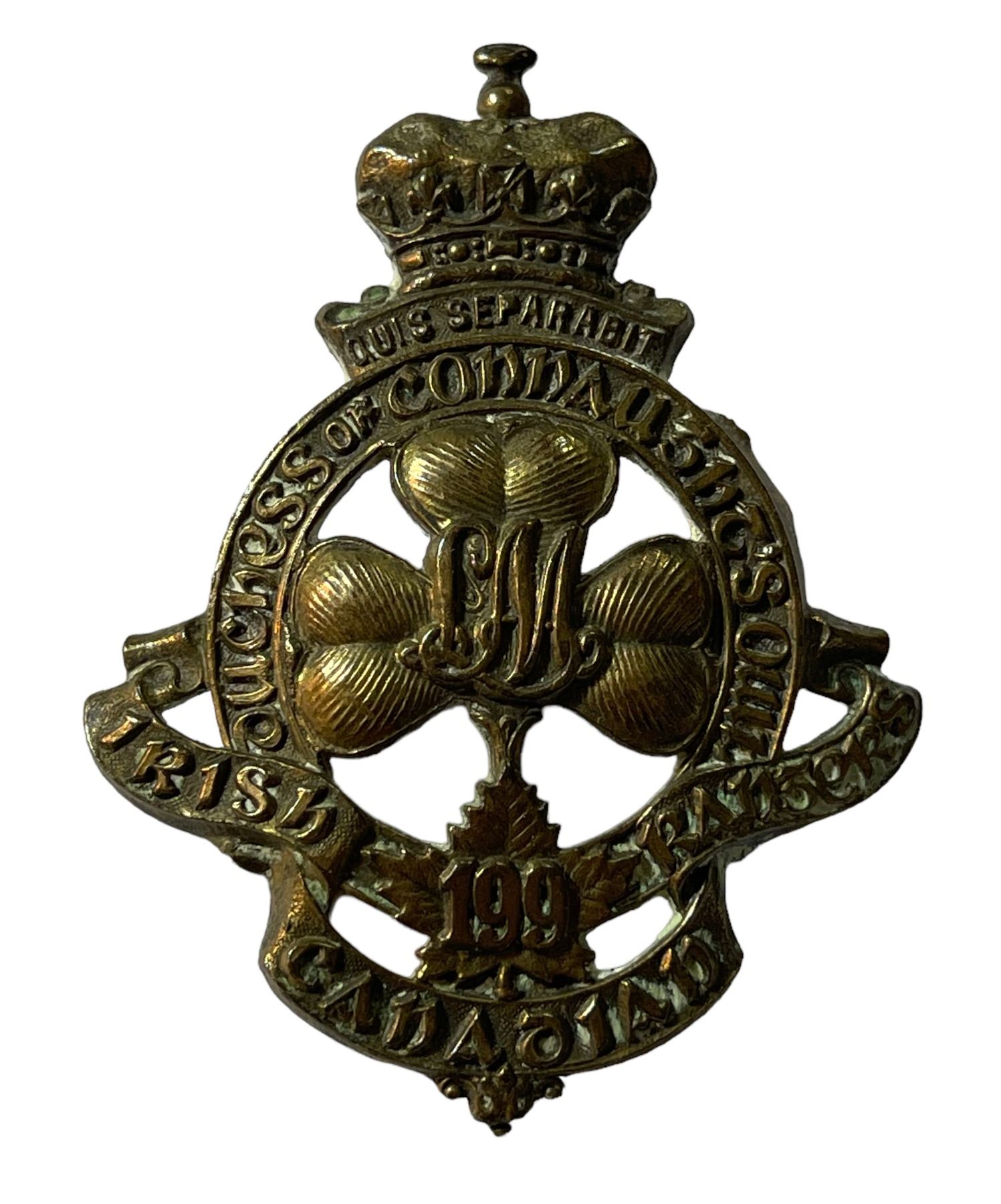 WW1 CEF 99th Battalion Cap Badge