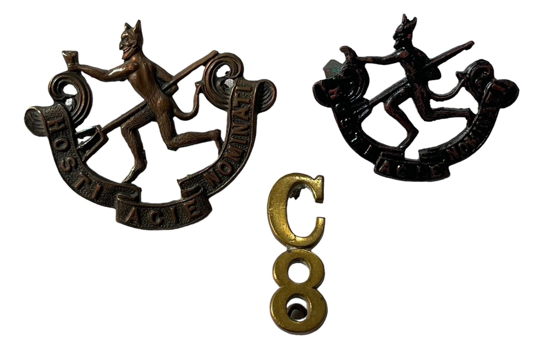 WW1 CEF 8th Battalion Winnipeg Rifles Badge Lot