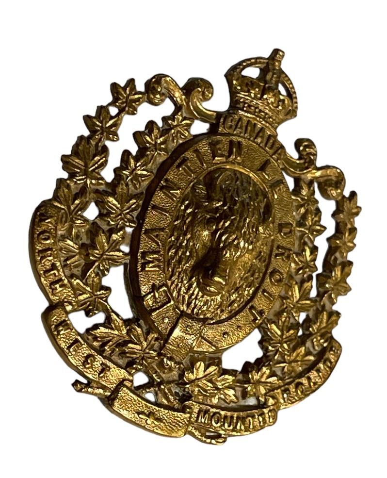 NWMP North West Mounted Police Cap Badge