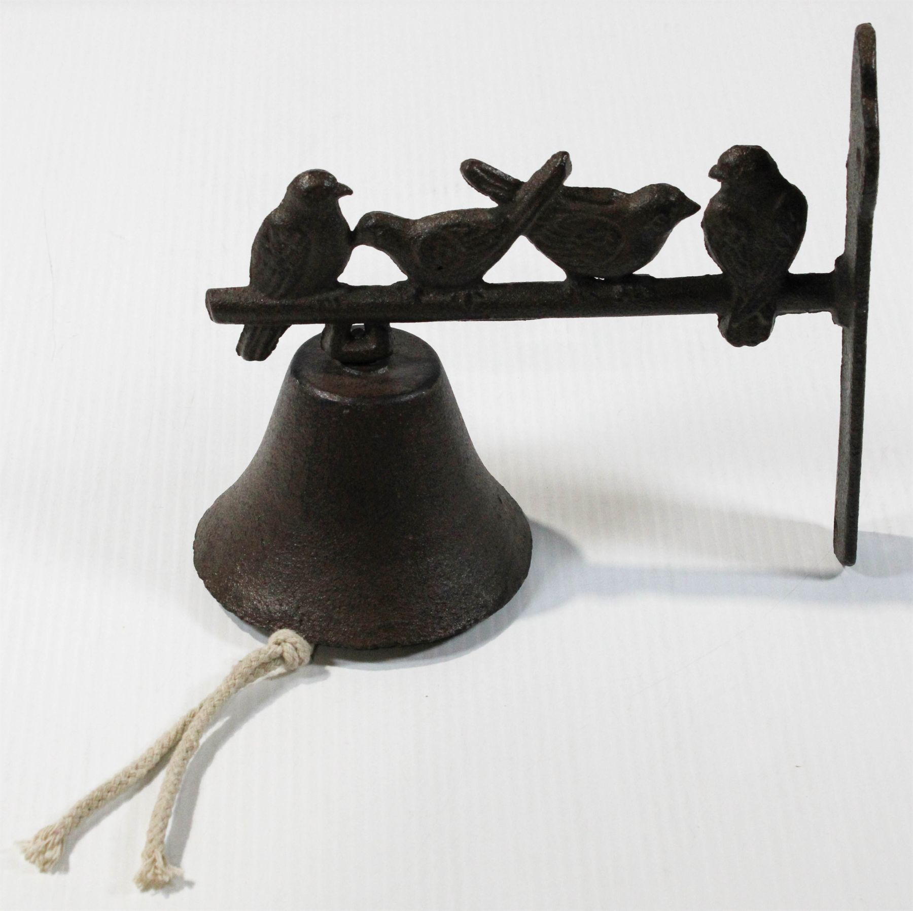 CAST IRON BIRD THEMED BELL