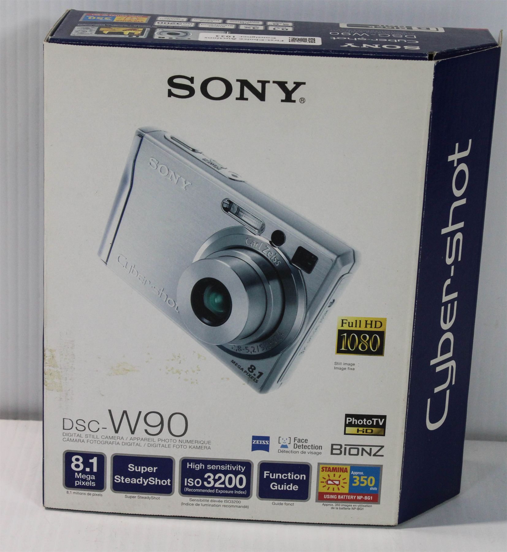 SONY W90 DIGITAL CAMERA