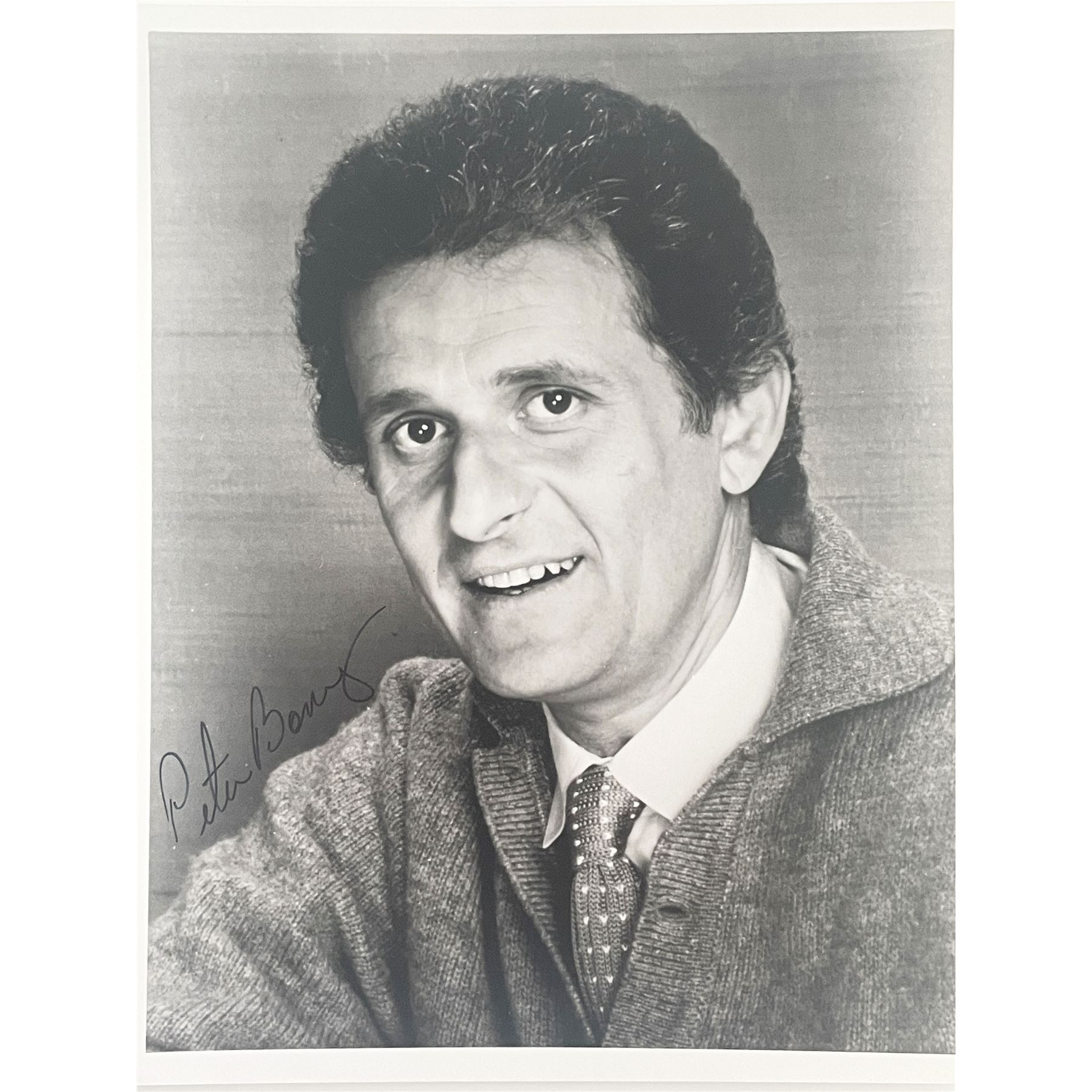 Peter Barry signed photo