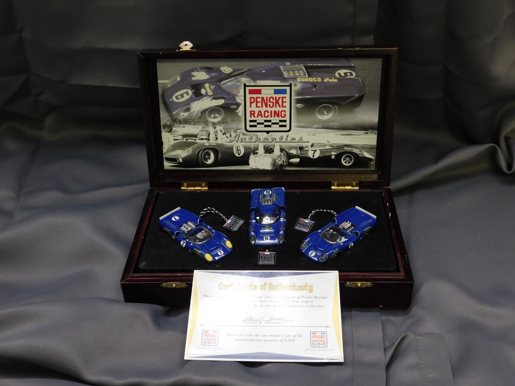 Penske Racing Die Cast Collectible Cars 1:43 Limited Edition Sunoco T ...