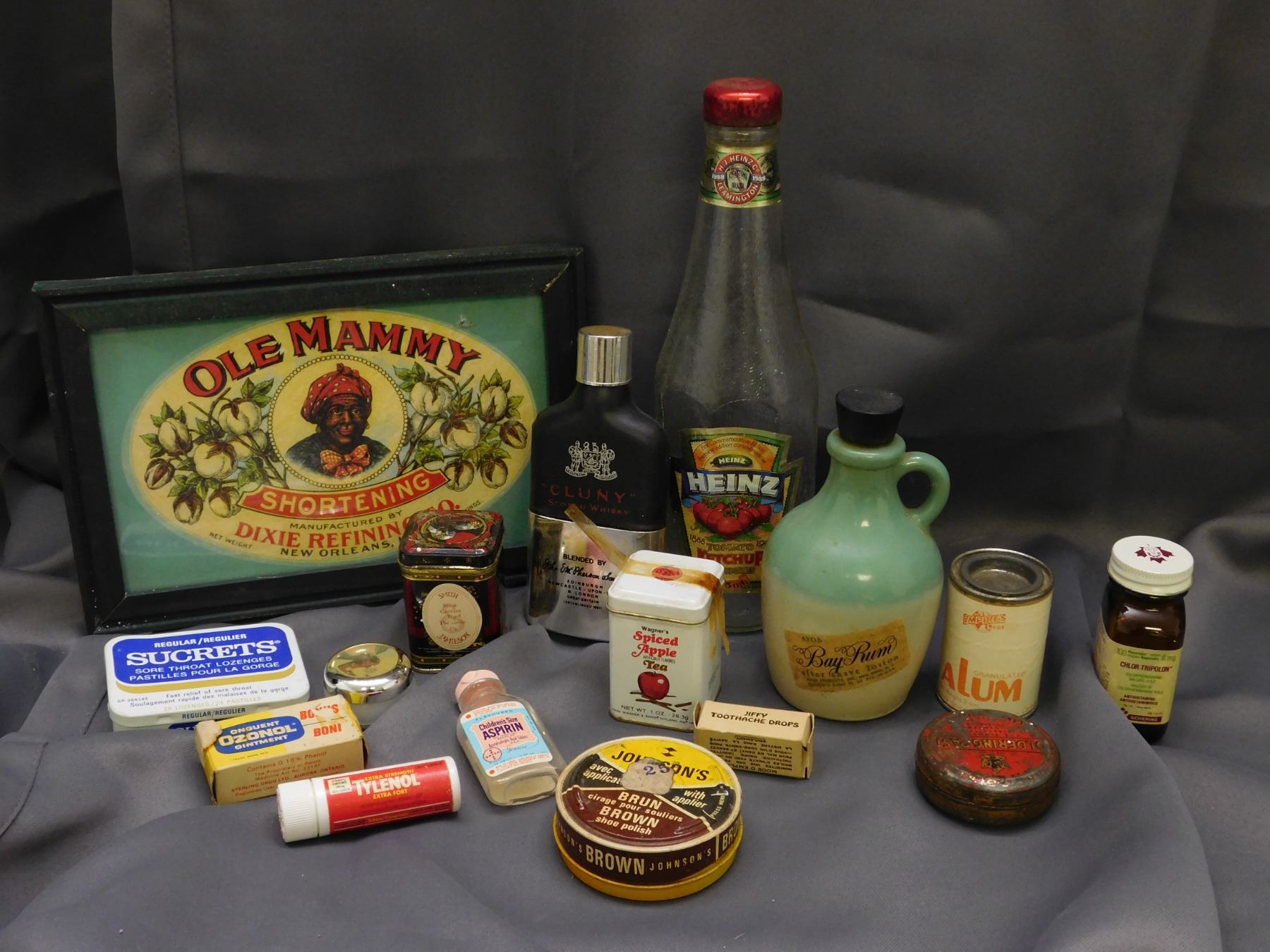 Lot of 15 Advertising Household Condiments, Food, Medicine, Ole Mammy ...