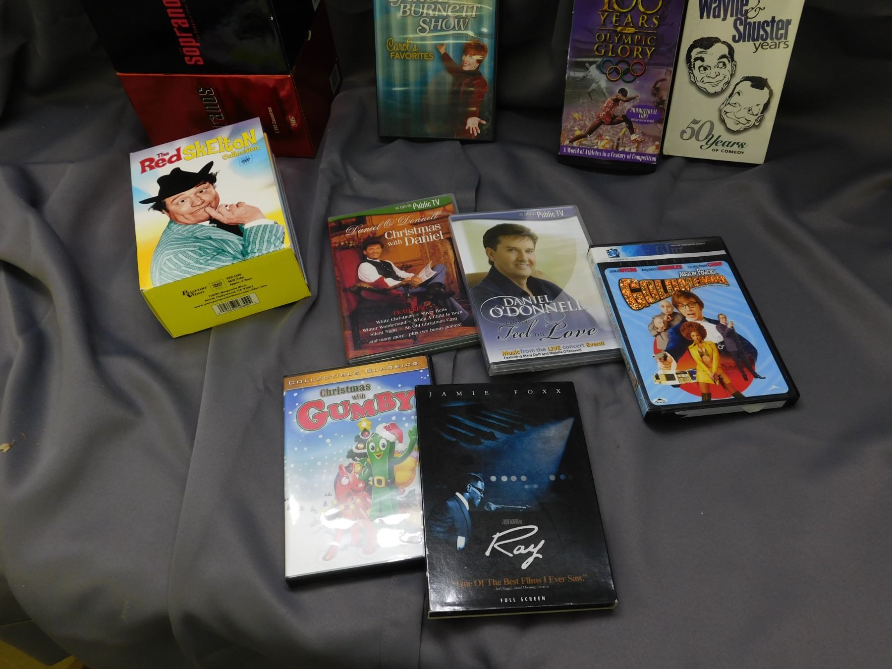 Lot of 11 DVD Box Sets and VHS Tapes The Sopranos First & Second Season ...