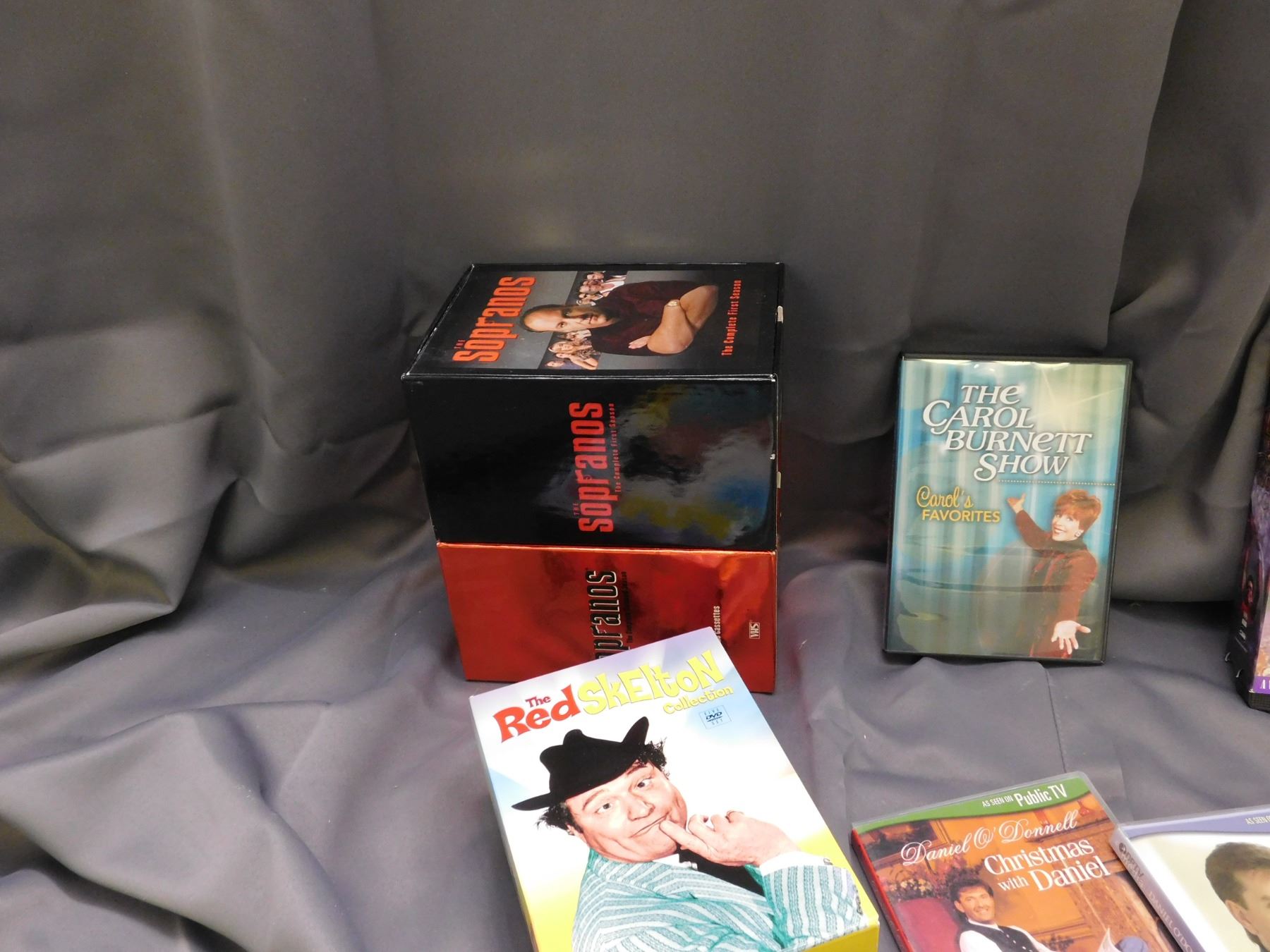 Lot of 11 DVD Box Sets and VHS Tapes The Sopranos First & Second Season ...