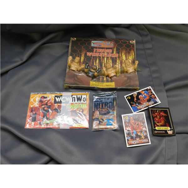 Wrestling Unopened Pack, Cards, Figures, 1999 WCW Photocards; 1999 ...