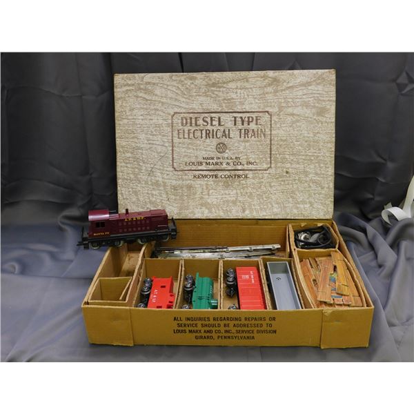 Diesel Type Electric Train Remote Control Louis Marx & Co Inc Trains ...