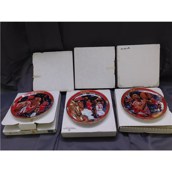 Lot of 6 Bradford Exchange Michael Jordan Collectible Plates