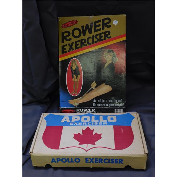 Vintage Apollo Exerciser and All Pro Rower