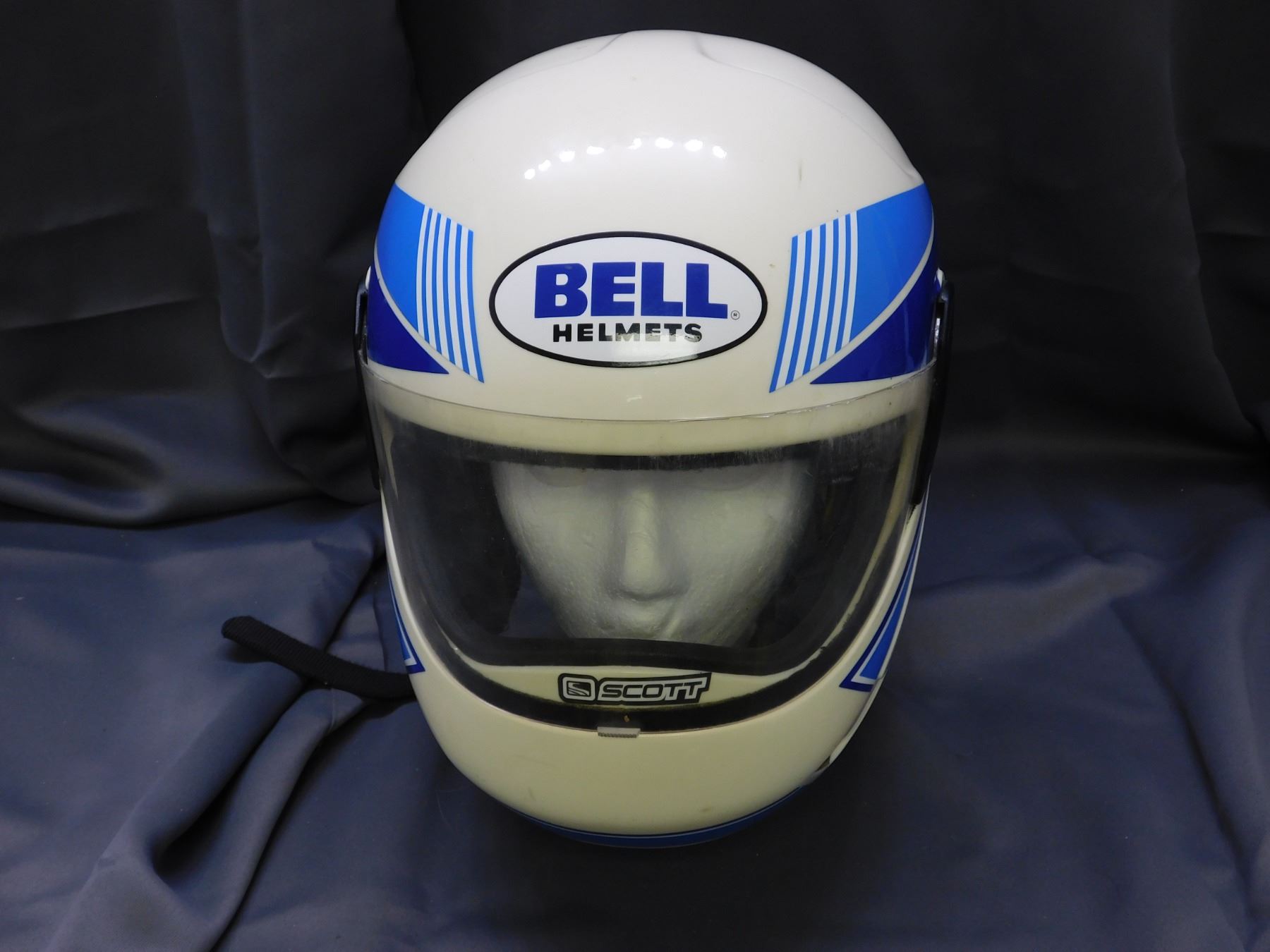 Vintage Bell Helmets Star V Motorcycle Racing Helmet