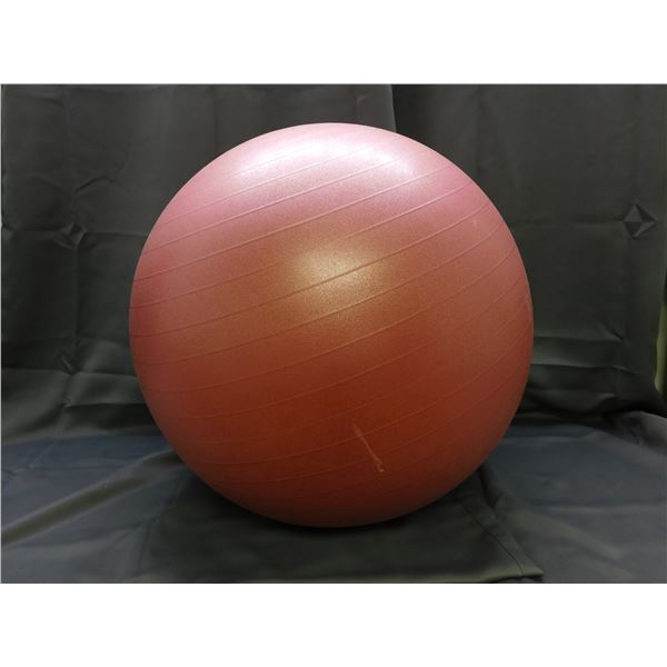 Large Red Exercise Ball 24"