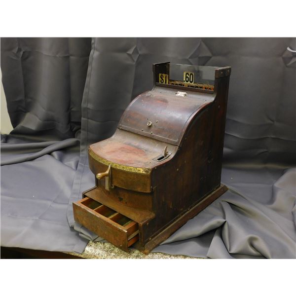 Antique Metal Cash Register McCaskey Systems Accountant Register ...