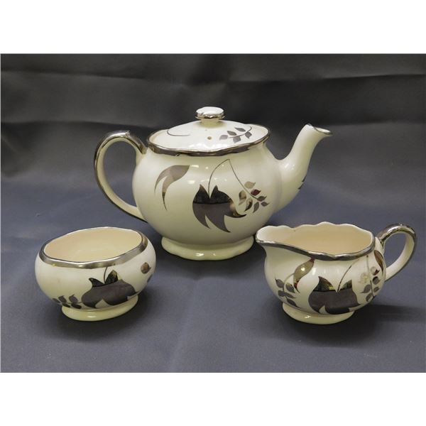 Tea Pot Set Sandland Ware Lancaster England Pottery Tea Pot, Cream and ...