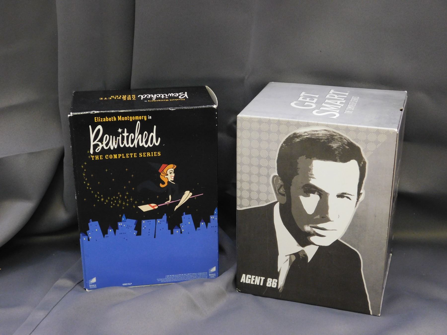 Lot of 2 DVD Box Sets Bewitched The Complete Series and Get Smart The ...
