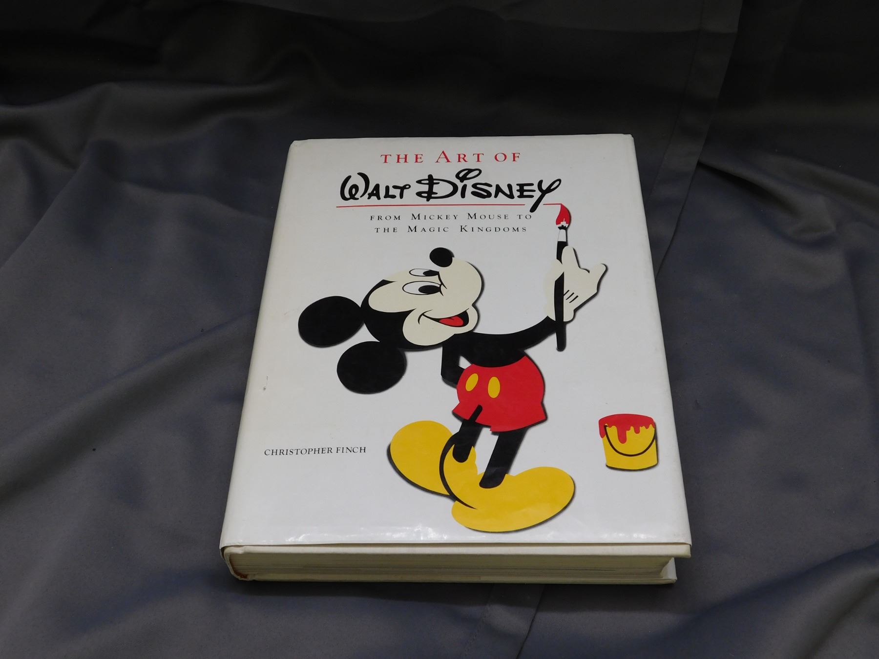 The Art of Walt Disney Christopher Finch Hardcover Book 1983 Edition