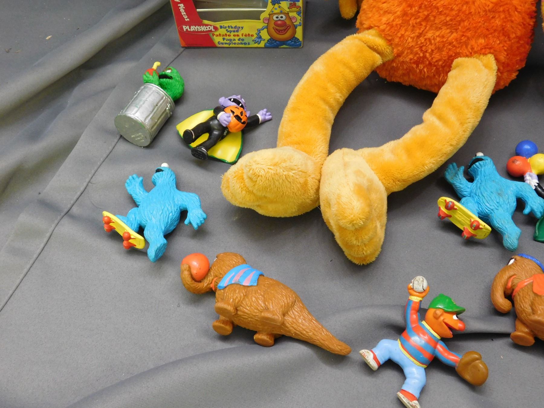 Lot of Sesame Street PVC, Fraggle Rock GOBO, Mr Potato Head