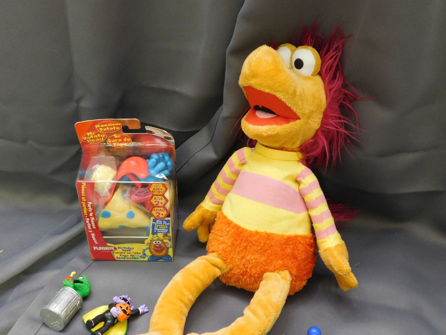 Lot of Sesame Street PVC, Fraggle Rock GOBO, Mr Potato Head